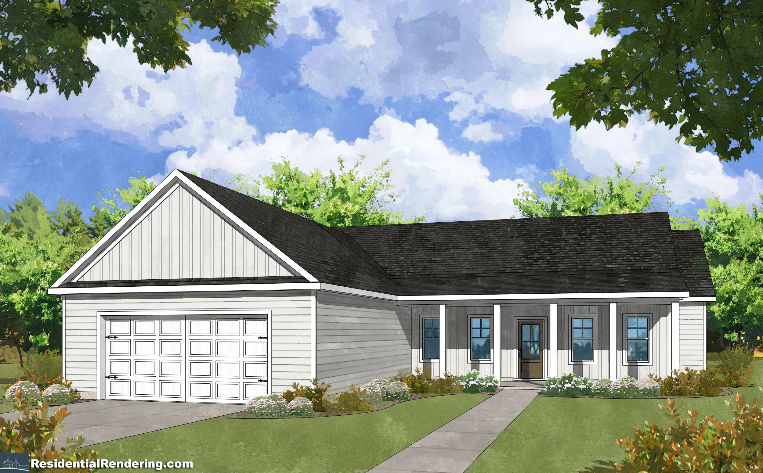 The Bradwell a 4 bedroom 2.5 bath home in Miller Woods. A New Home ...